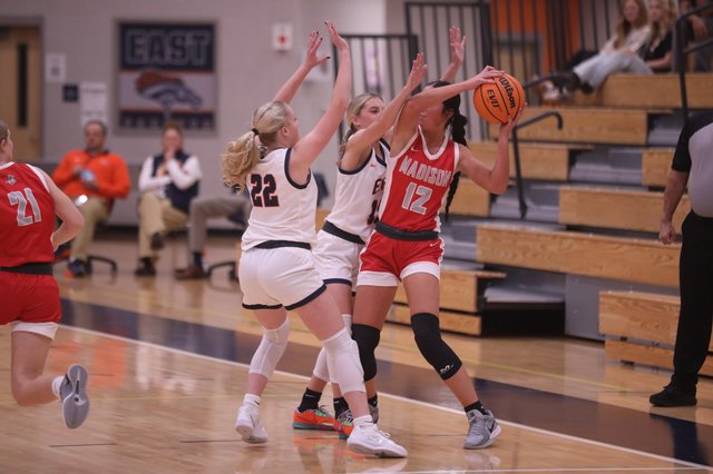Basketball: East Forsyth teams come up short against Madison County ...