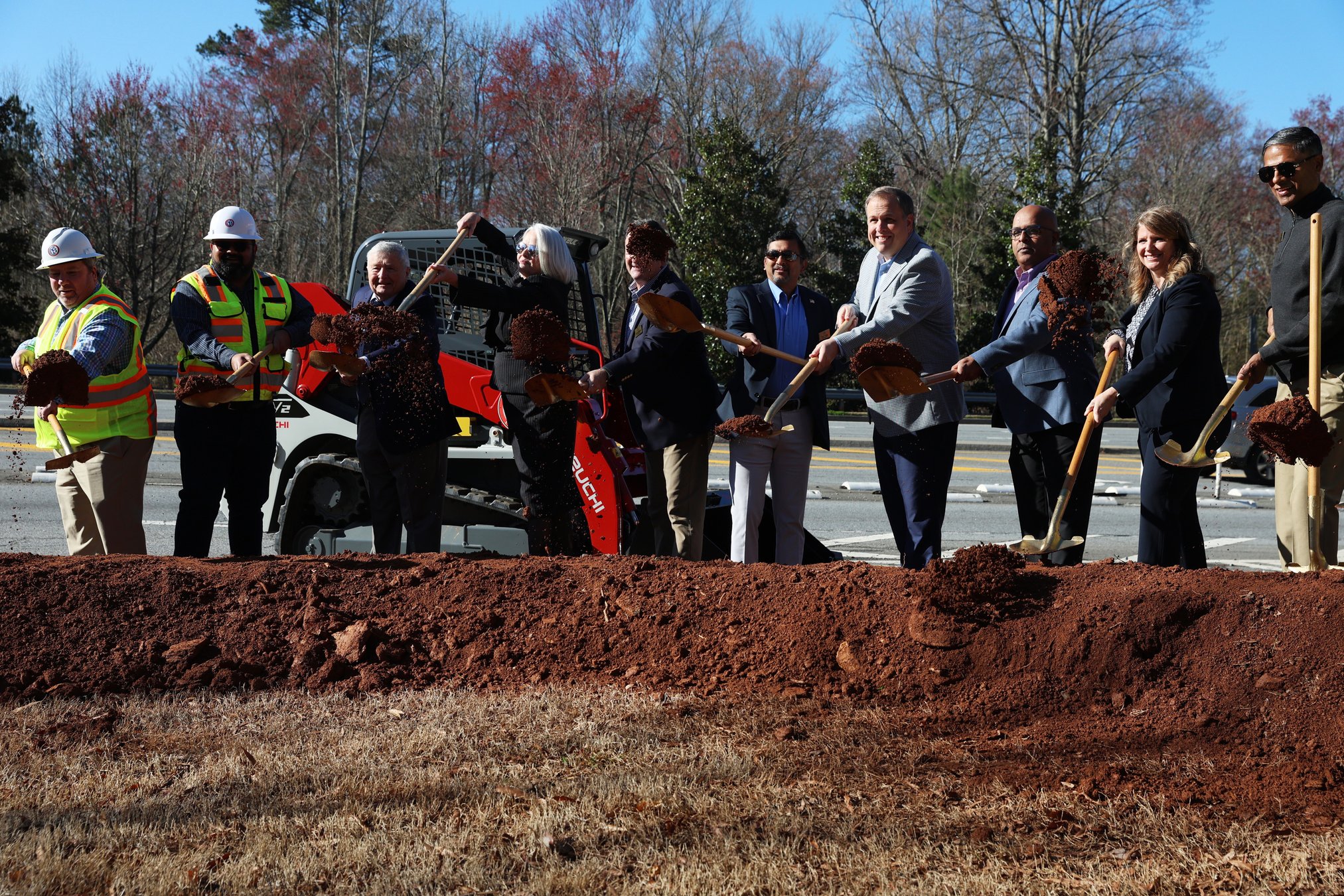 This major road project kicks off with groundbreaking ceremony - Forsyth News