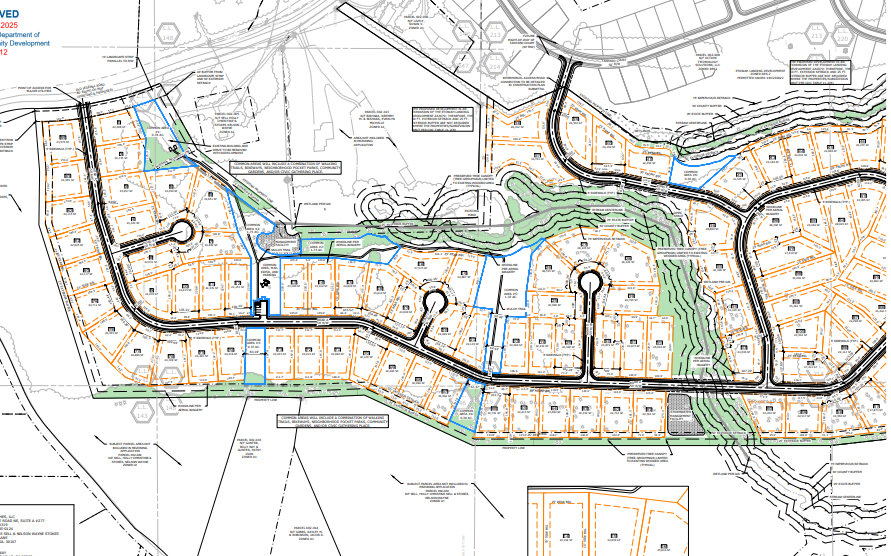 Where a 100-home subdivision may be built in north Forsyth County ...