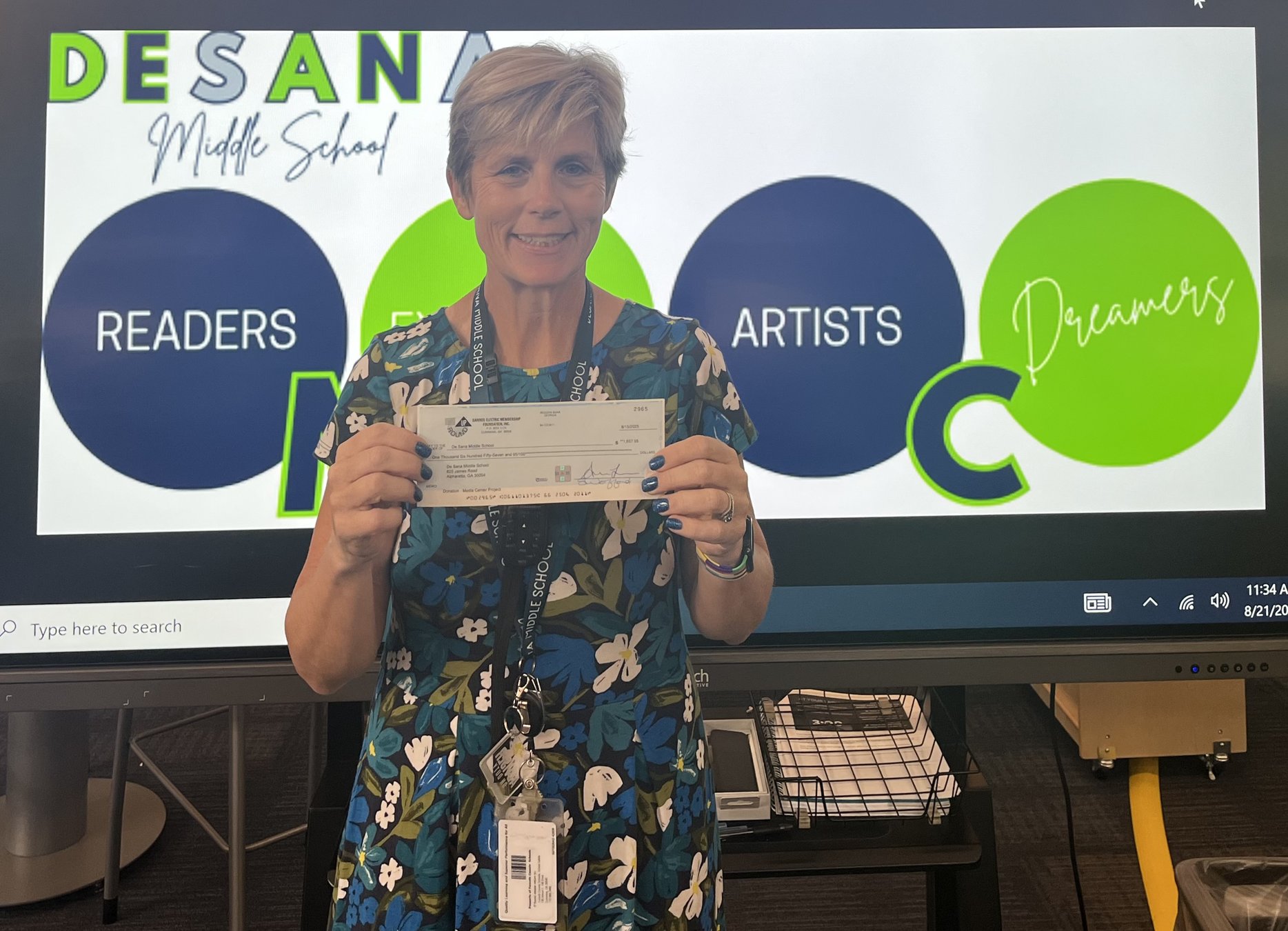 Which local nonprofits and teachers received grants from Sawnee EMC ...