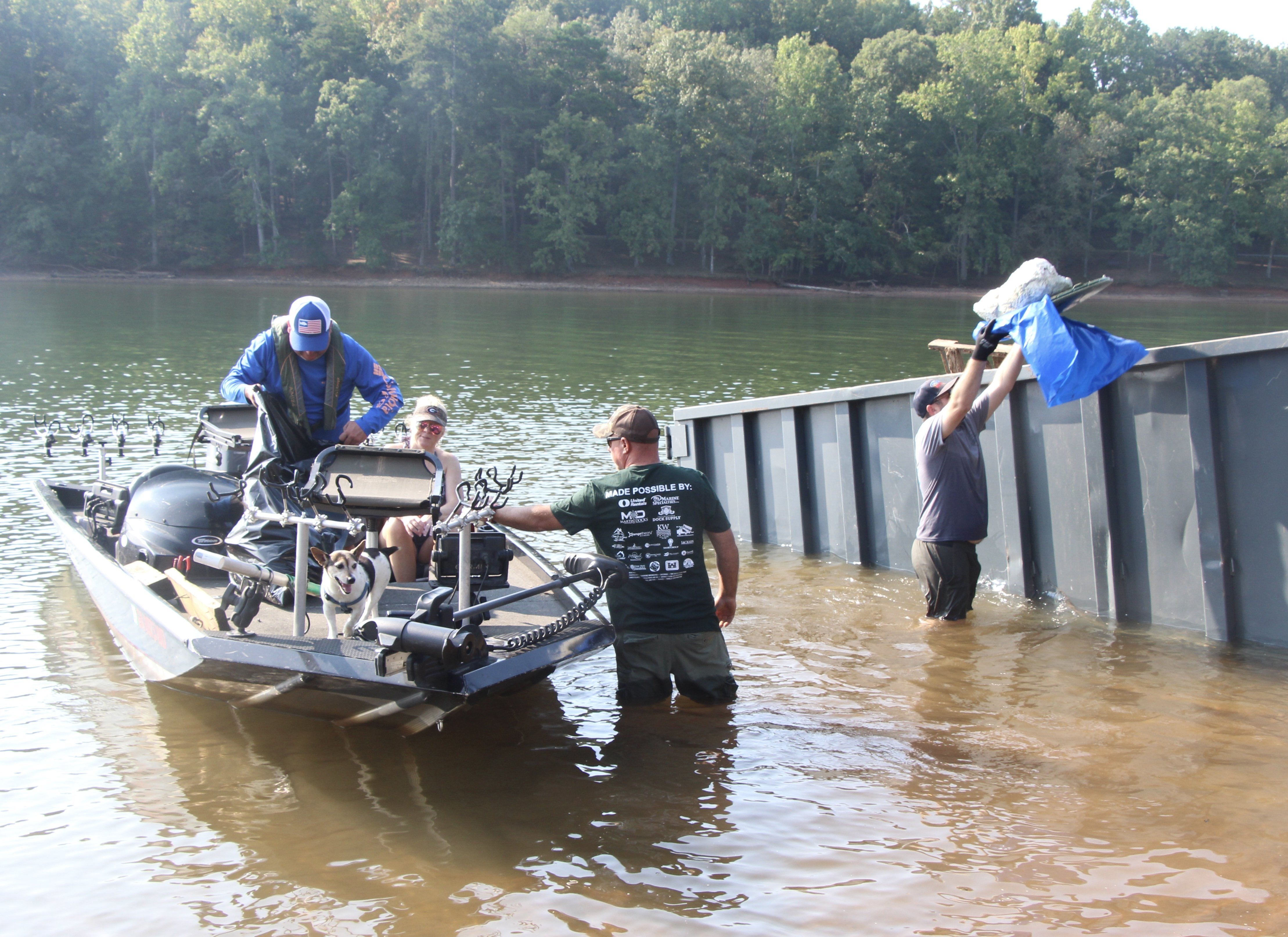 Volunteers take to land and lake for 2025 Shore Sweep | Lake Lanier ...