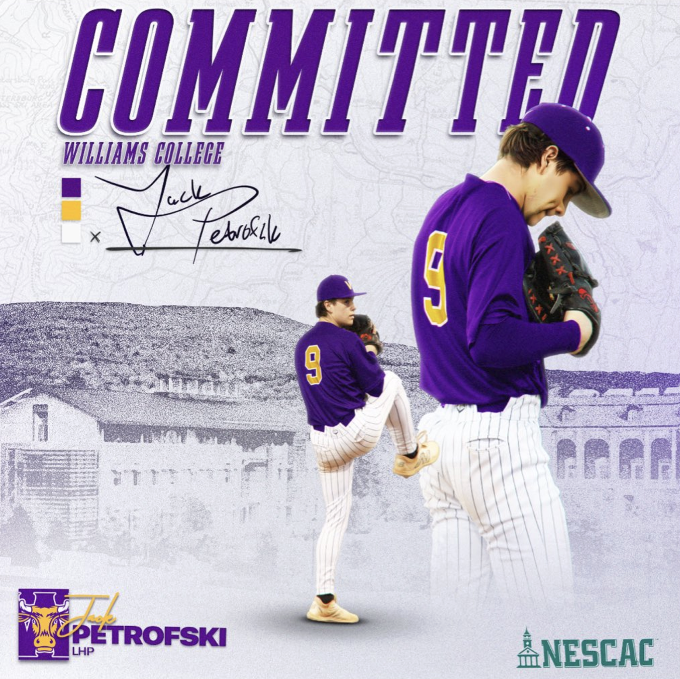 Baseball: Lambert's Jack Petrofski announces college decision - Forsyth ...