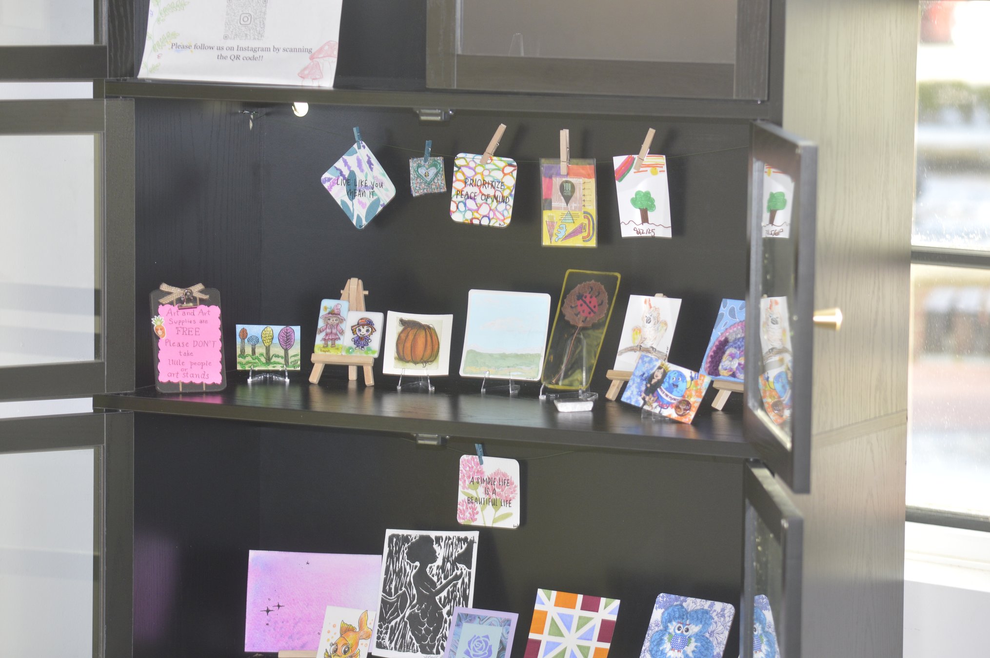 Free Little Art Gallery finds new home in Forsyth County after being ...