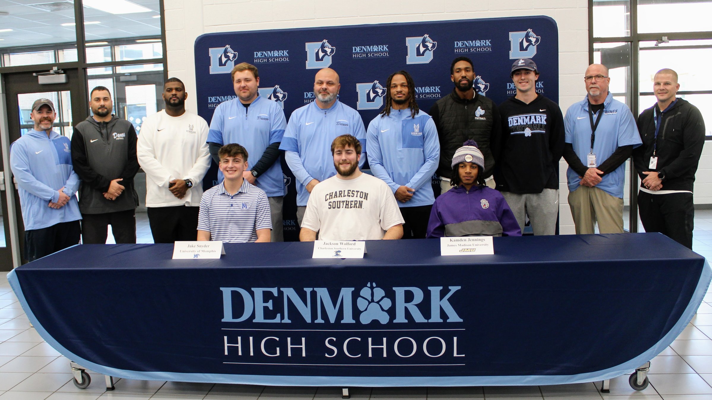 Signing Day: Denmark football trio heading to next level - Forsyth News