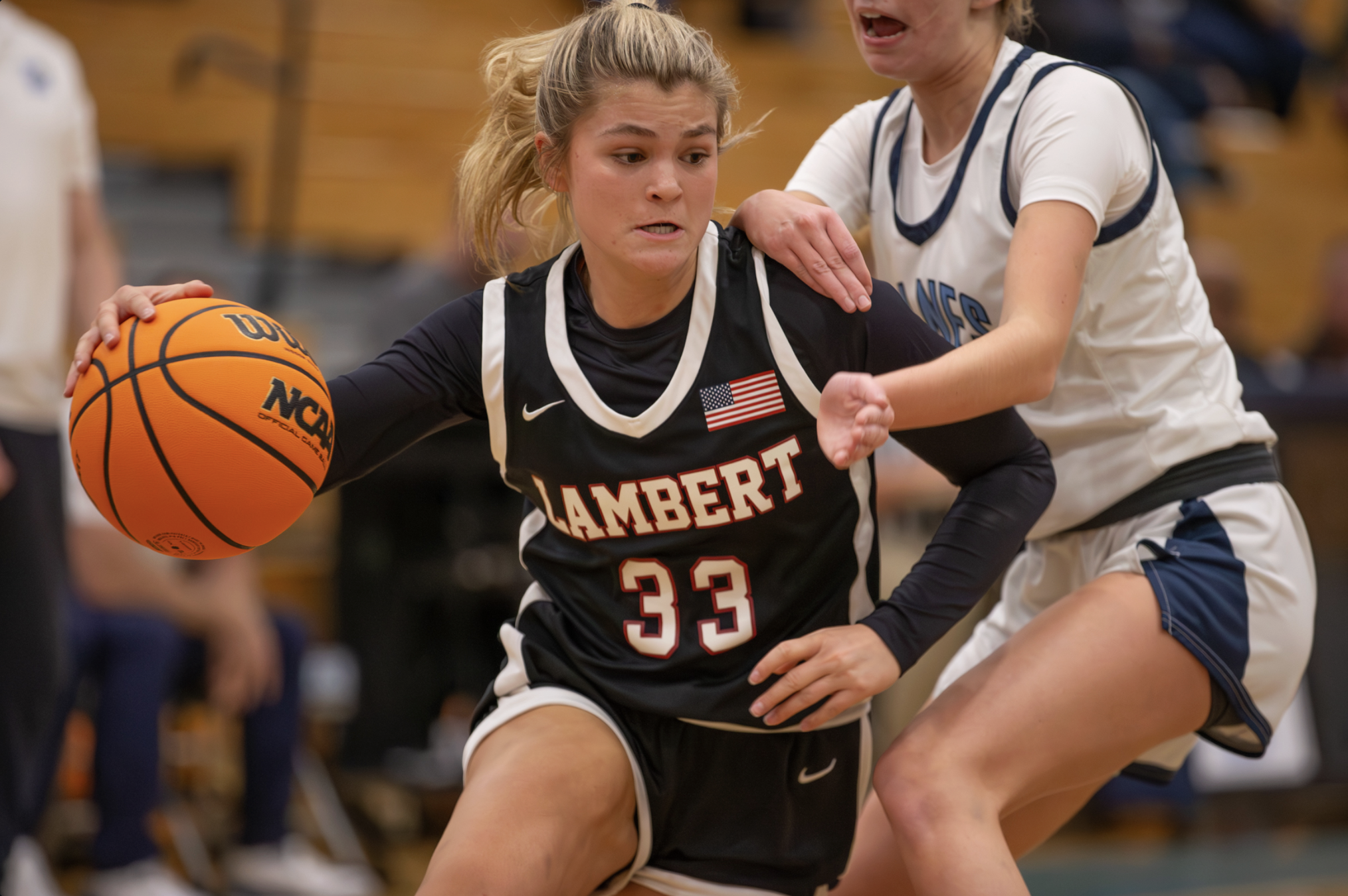 Basketball: Lambert erupts in 2nd half to land region win - Forsyth News