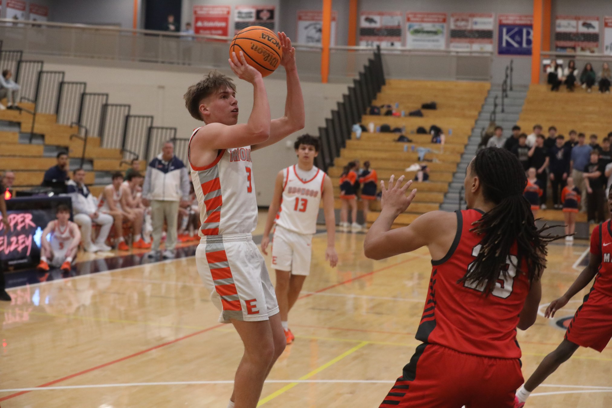 Basketball: East Forsyth teams split with Madison County - Forsyth News