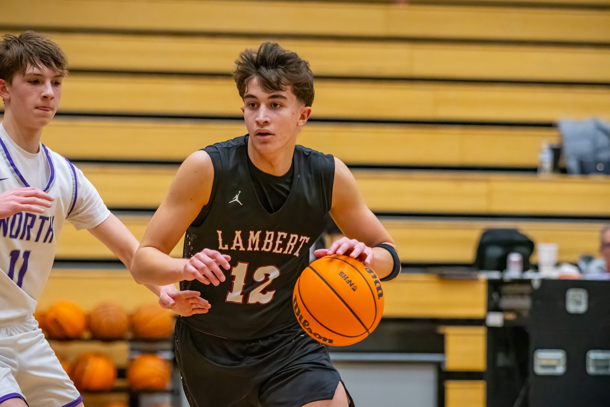 Basketball: Lambert earns pair of thrilling wins at North Forsyth ...