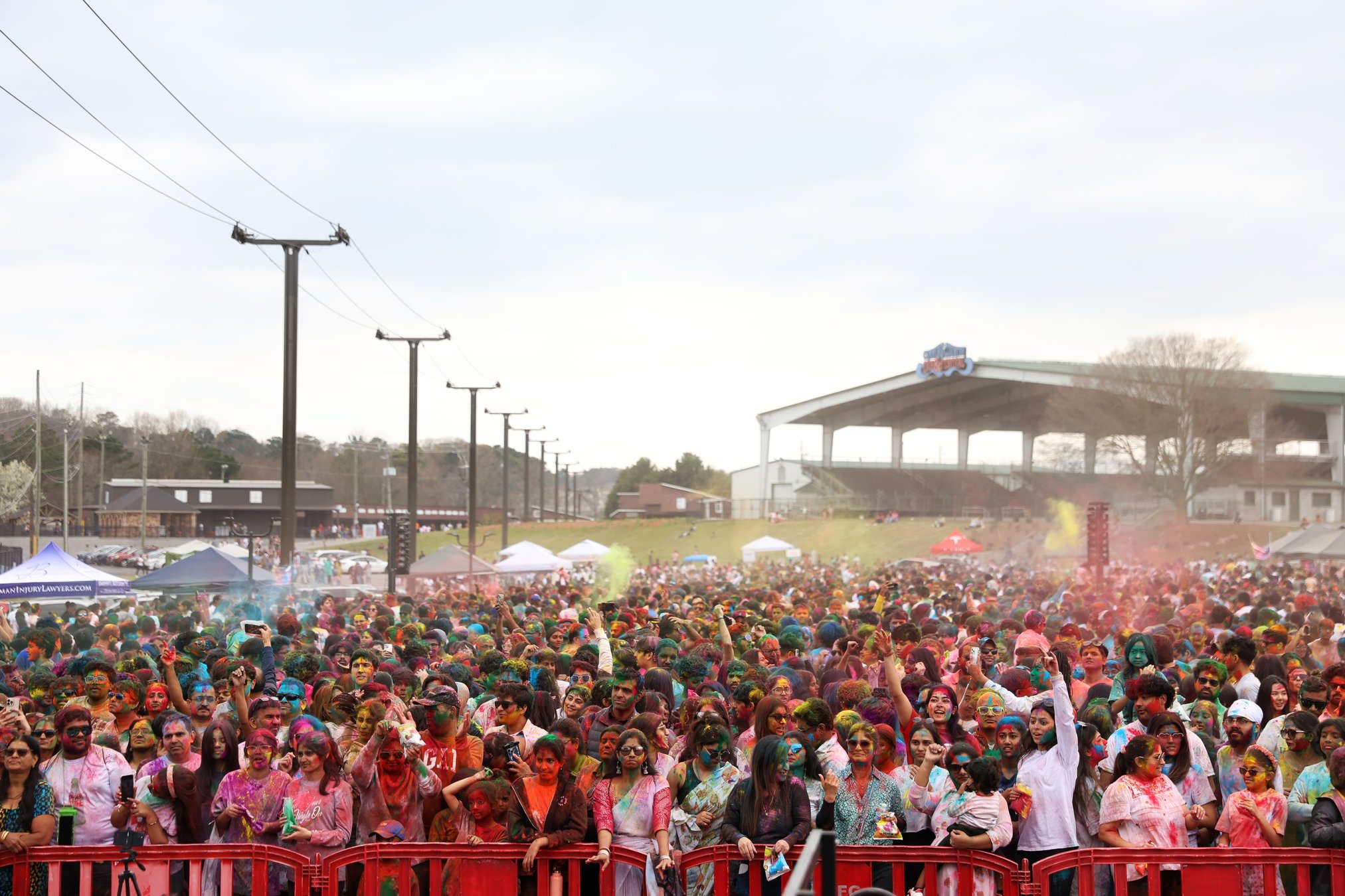 When you can celebrate at the colorful Holi Festival in Forsyth County ...