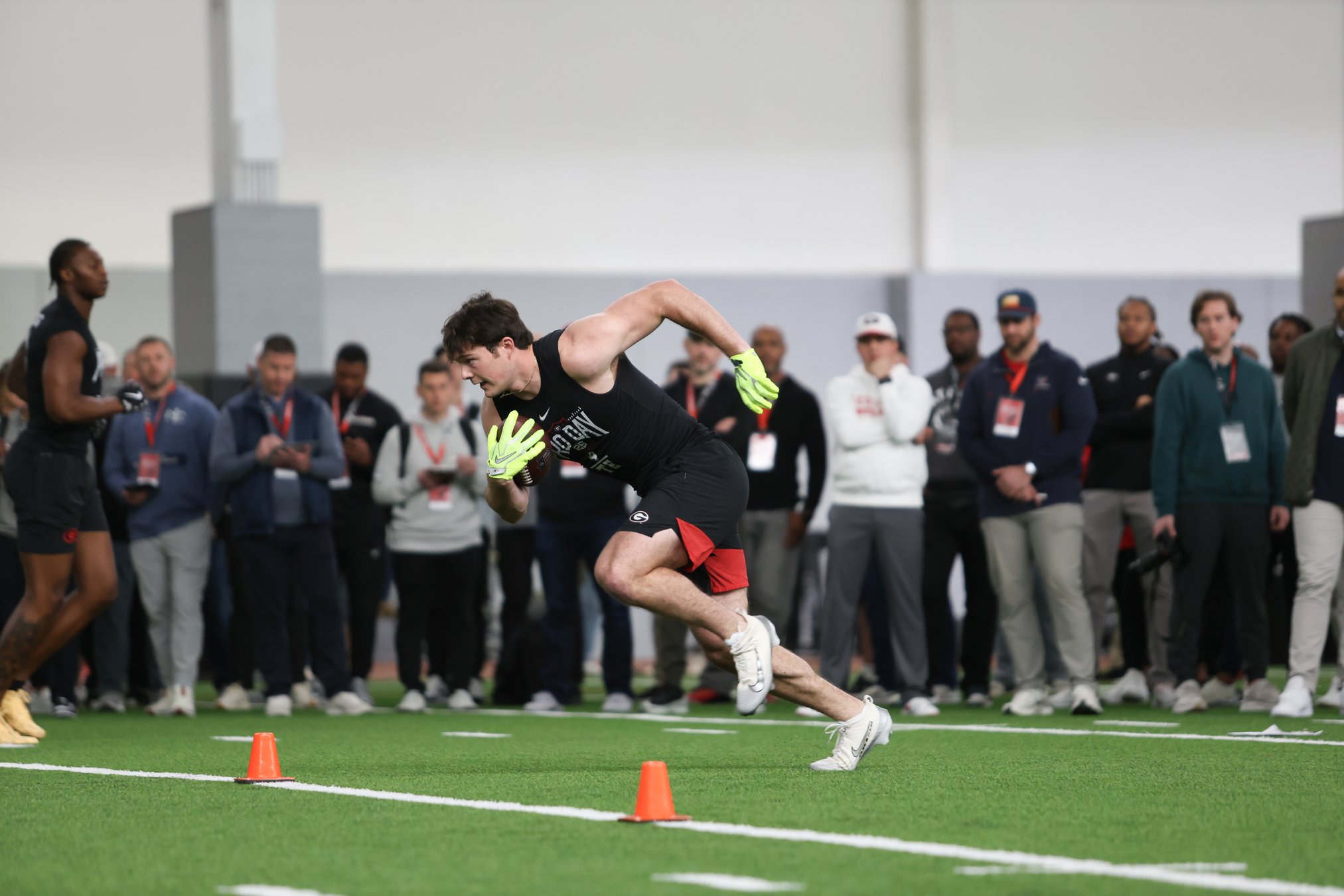 Football: Wolverines alum Oscar Delp shines at UGA Pro Day - Forsyth News